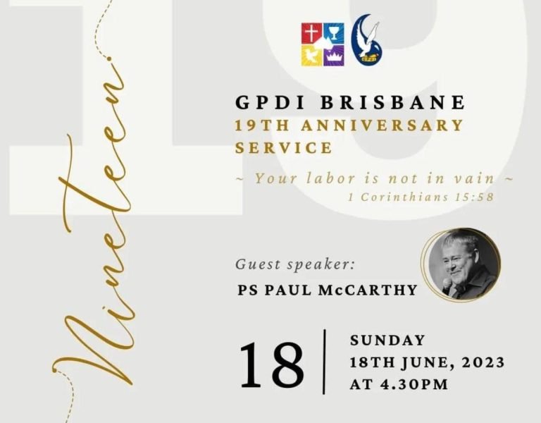 GPdI Australia - Majelis Daerah (MD) Australia